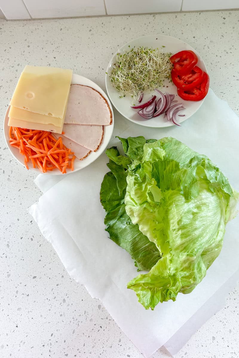 Easy Turkey Lettuce Wrap with High Protein Ranch | Low Calorie, and ...